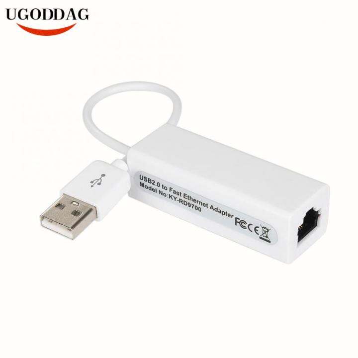 USB Internet Adapter Network Card USB 2.0 To Ethernet Internet RJ45 LAN ...
