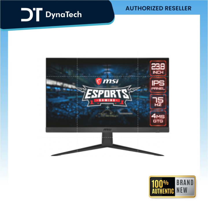 MSI Optix G241V E2 24" IPS 75Hz FHD 1ms FreeSync Gaming Monitor HDMI/DP ...