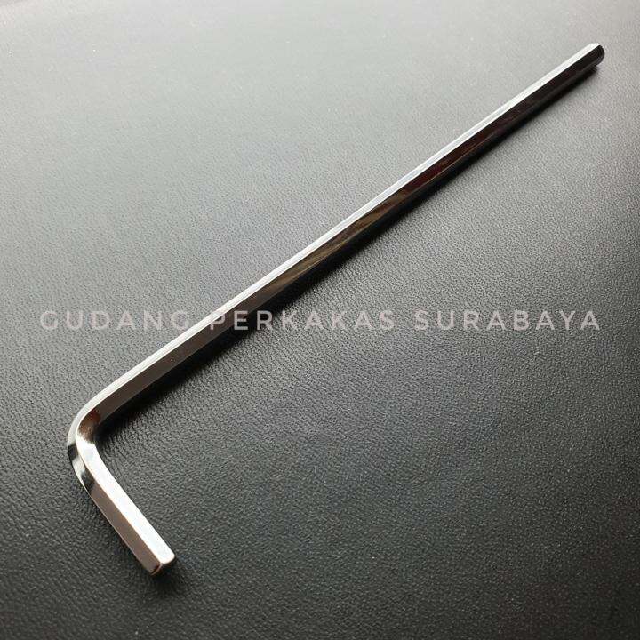 Kunci L 4 mm Panjang Hex Key Wrenches Kunci Hexagonal Segi 6 Kunci 4mm ...