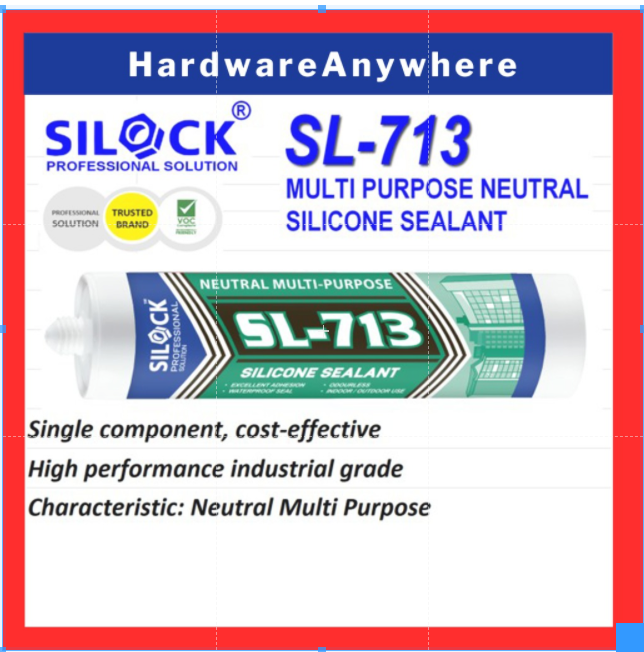 SILOCK® NEUTRAL MP SILICONE - WHITE 300ML | Lazada Singapore