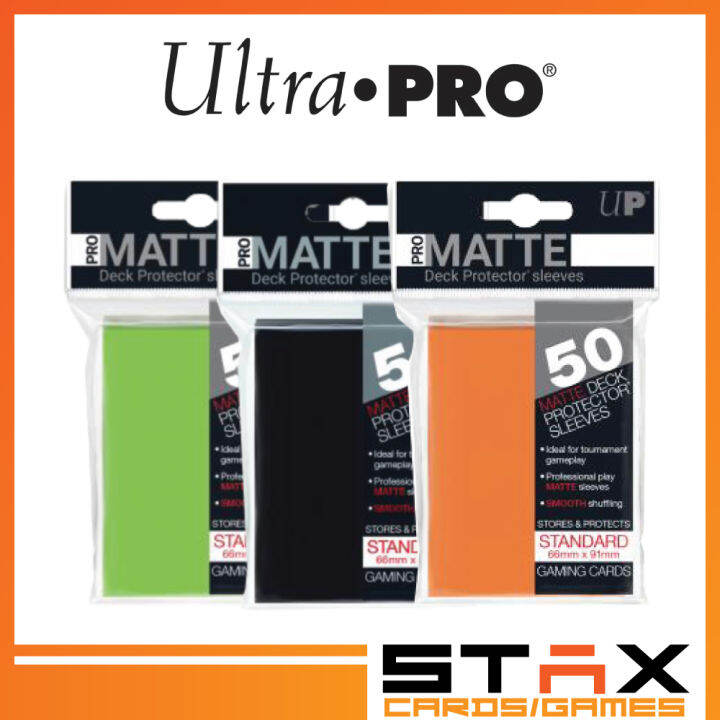 Ultra Pro: Sleeves Pro Matte [ซองใส่การ์ด] | Lazada.co.th