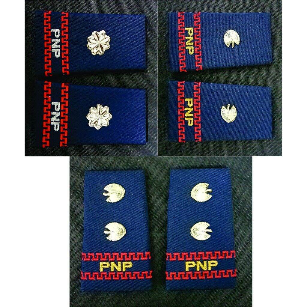 Shoulder board for PNP with brass rank | Lazada PH