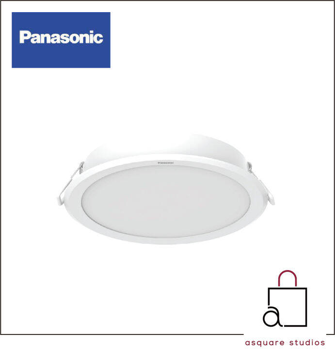 **PANASONIC BRAND & BEST PRICE**LED ROUND RECESSED PVC WHITE CASING ...