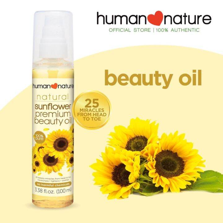HUMAN NATURE Sunflower Beauty Oil | Lazada PH