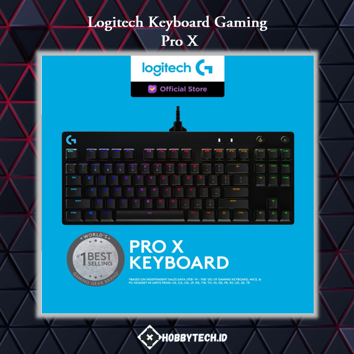Logitech-G Pro X Gaming Keyboard | Lazada Indonesia