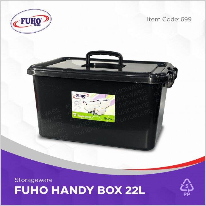 FUHO 22 Liters Handy Box / Storage Box / Organizer / Multi-Purpose ...