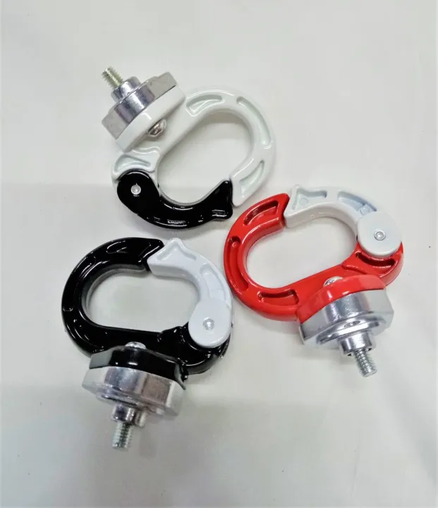 METAL HOOK HOLDER FOR MOTORCYCLE / BAG LUGGAGE HANGER HELMET HOLDER ...