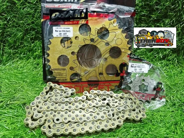 Raider 150 (New Breed, Reborn), Raider 150 Fi Osaki Lucky Gold Chain ...