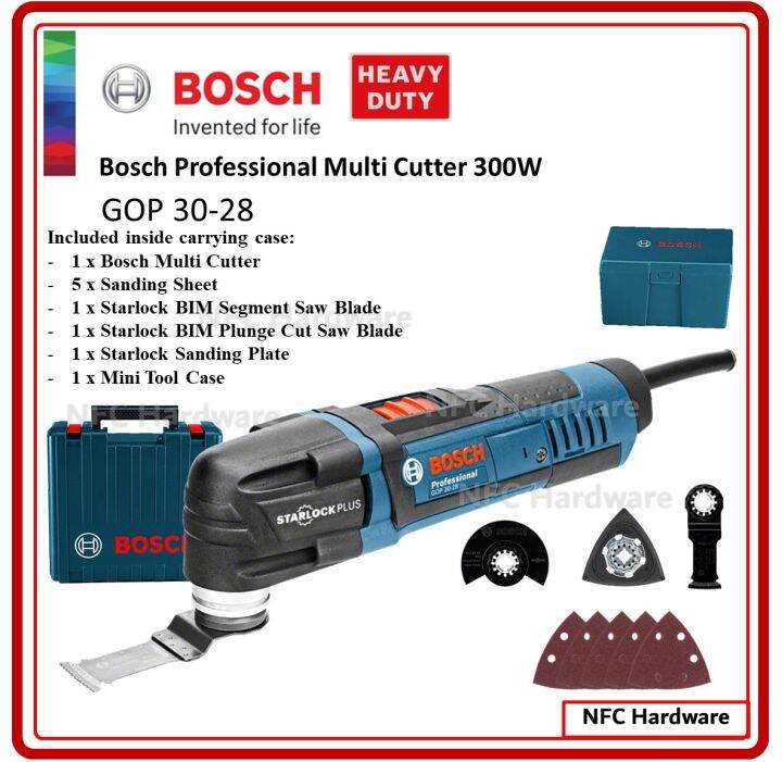 BOSCH GOP 30-28 Multi Cutter 300W | Lazada