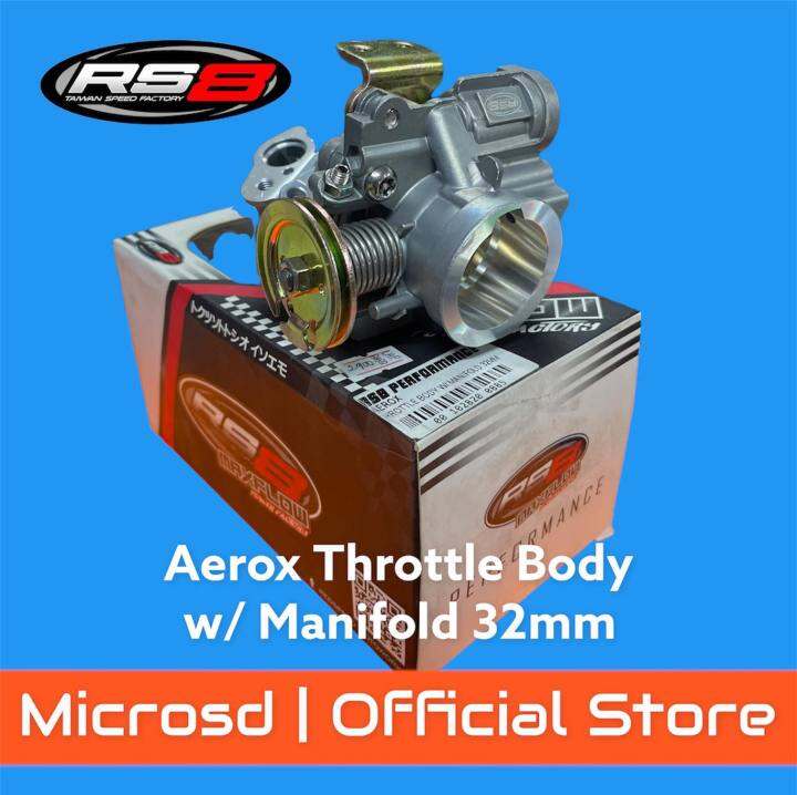 RS8 AEROX THROTTLE BODY WITH MANIFOLD 32MM | Lazada PH