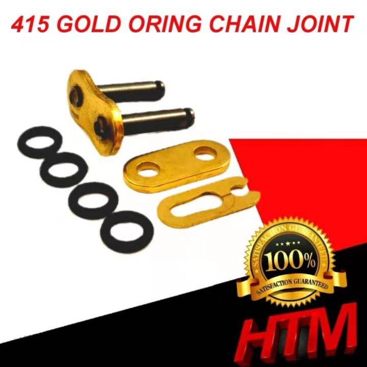 CHAIN JOINT PIN RANTAI 415 AND 415H GOLD ORING " HTM MALAYSIA" | Lazada