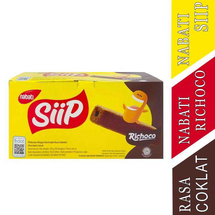 NABATI- SIIP RICHOCO 4g- SIIP NABATI RASA COKELAT- 1 BOX | Lazada Indonesia