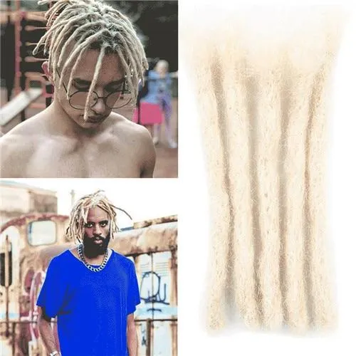 Dindong 10 Inch Dreadlock Men Handmade Synthetic Crochet Braiding 6 ...