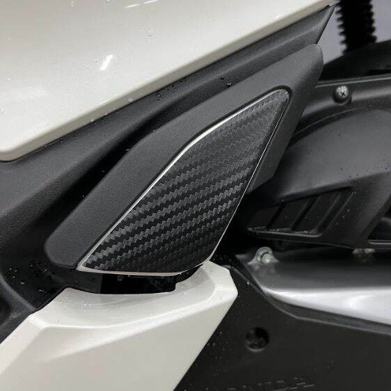 Foot Rest Honda PCX 160 3D Carbon Fiber Accent Decals Sticker | Lazada PH