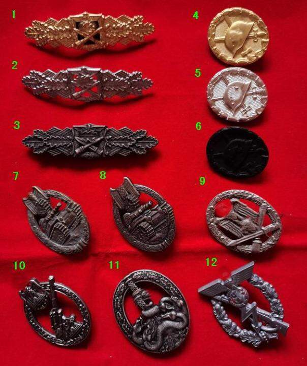 GERMAN ARMY WW2 1957 ISSUE GERMAN INFANTRY ASSAULT BADGE PIN | Lazada PH