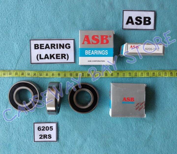 BEARING ATAU LAKER 6205 2RS MERK ASB | Lazada Indonesia