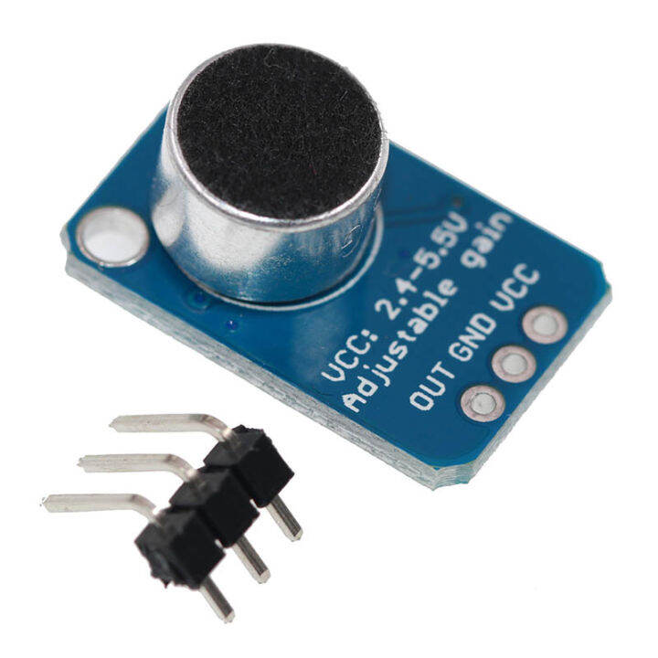 MAX4466 Electret microphone amplifier module MAX4466 Adjustable gain Arduino | Lazada PH