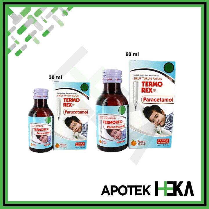 Termorex Sirup Obat Turun Panas Anak | Lazada Indonesia