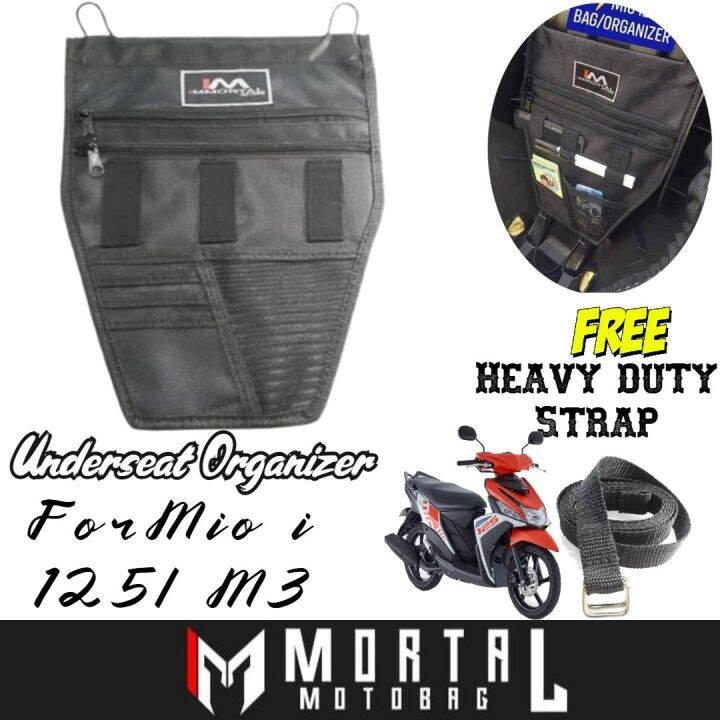KRS IMMORTAL MOTOBAG UNDERSEAT ORGANIZER FOR MIO i 125 / M3 WITH HEAVY ...