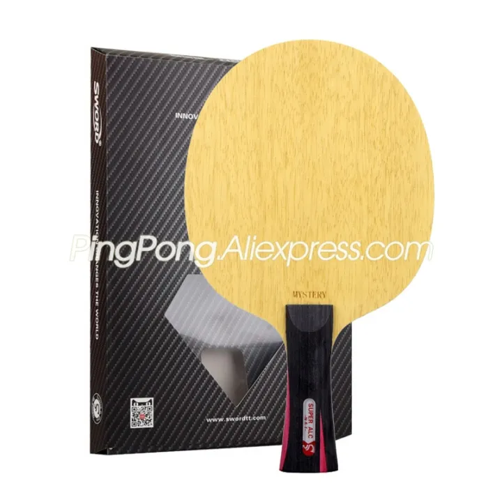 Original SWORD MYSTERY MY Table Tennis Blade (6+2 ALC+1 Carbon, OFF+ ...