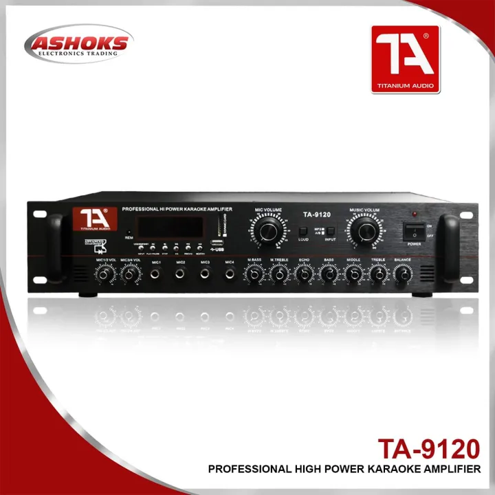 Titanium Audio TA-9120 Amplifier / 1800W / Professional High Power ...
