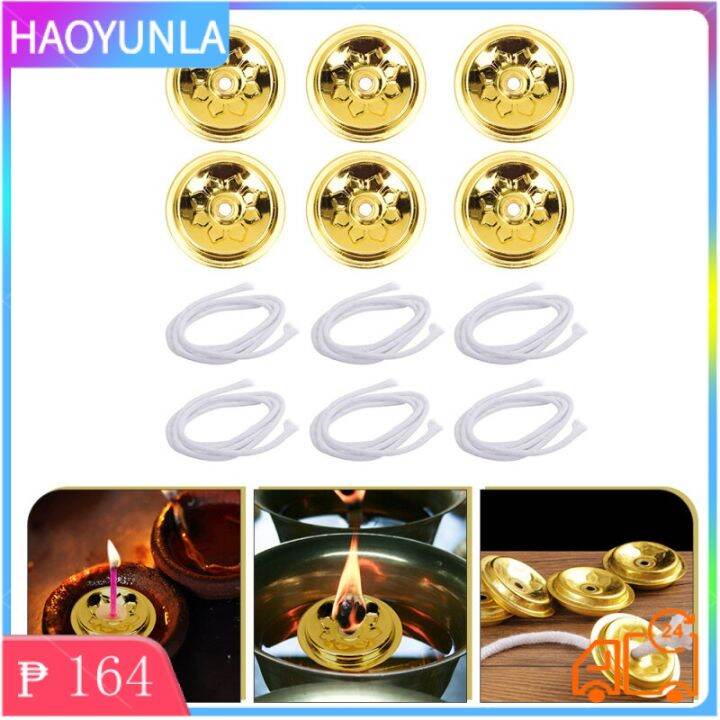 HAOYUNLA Oil Lamp Replacement Wick Oil Floating Floating Oil Wicks ...