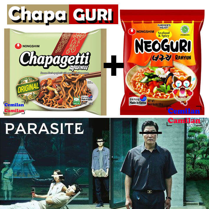 CHAPAGURI RAMDON (CHAPAGHETTI & NEOGURI) / MIE INSTANT PAKET PARASITE ...