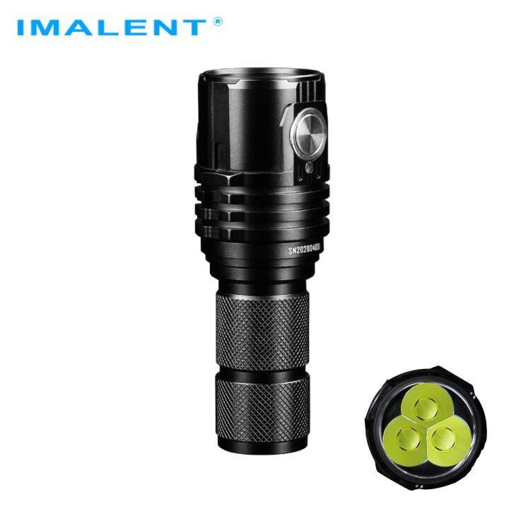 IMALENT MS03 EDC Powerful Torch 13000Lumens Cree Mini Rechargeable ...