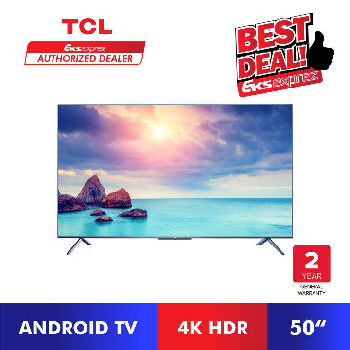 [FREE SHIPPING] TCL 4K Android TV 55C716 (55") QUHD Android AI TV | Lazada