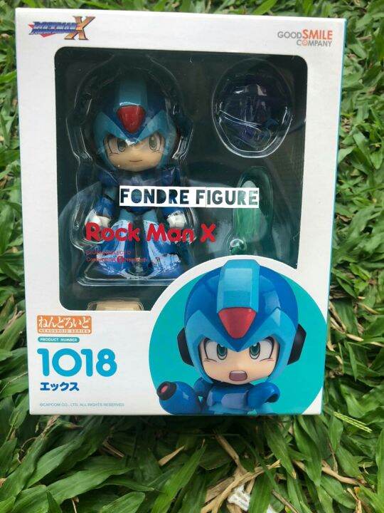 ORIGINAL NENDOROID 1018 ROCK MEGA MAN X NENDO MEGAMAN ROCKMAN FIGURE ...