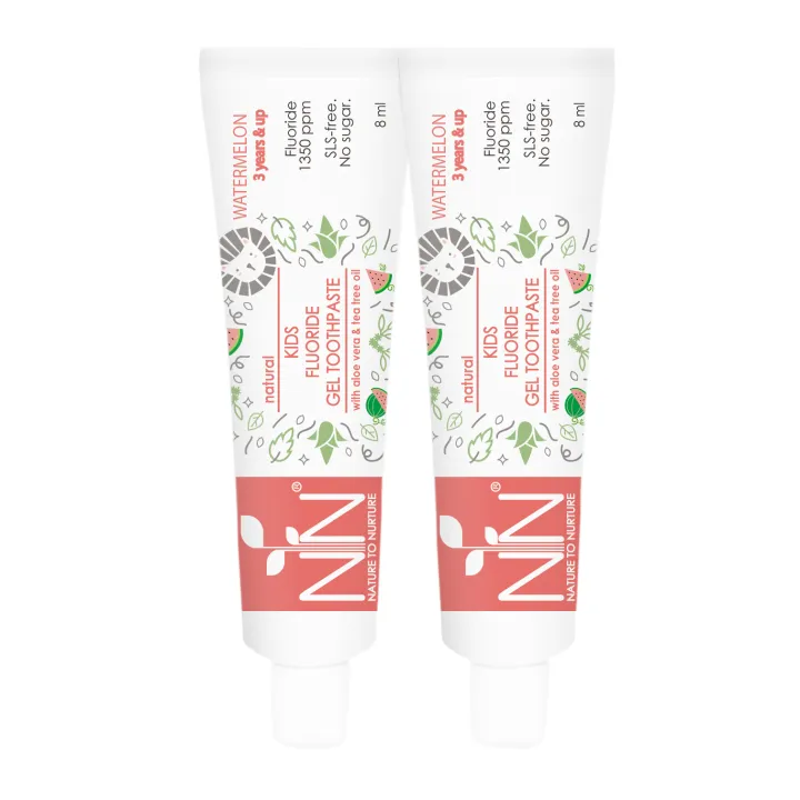Nature to Nurture Kids Fluoride Toothpaste 8ml FREEBIE 2 pcs | Lazada PH
