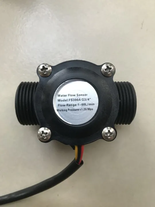 Water flow sensor 3/4" / Flow sensor FS300A G3/4" | Lazada Indonesia