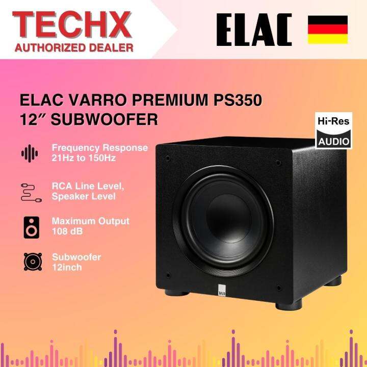 ELAC Varro Premium PS350 12″ Subwoofer | Lazada