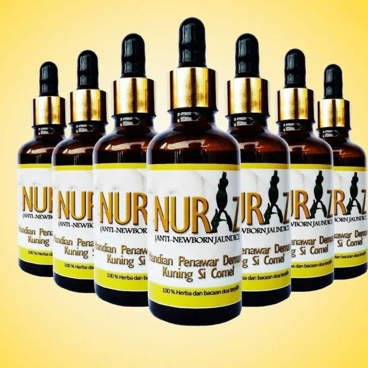 NURAZ Serum Mandian Kuning Untuk Bayi Mandian Penawar 50ml Mandian Bayi Berserta Doa Dan Selawat ...
