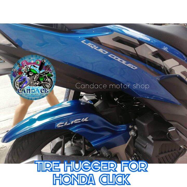 TIRE HUGGER GLOSSY BLUE FOR HONDA CLICK 125i/150i | Lazada PH