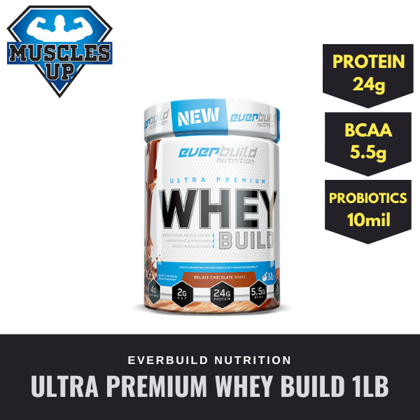 【AUTHENTIC】EVERBUILD Whey Build 1lb - Whey Protein - Gym Protein | Lazada