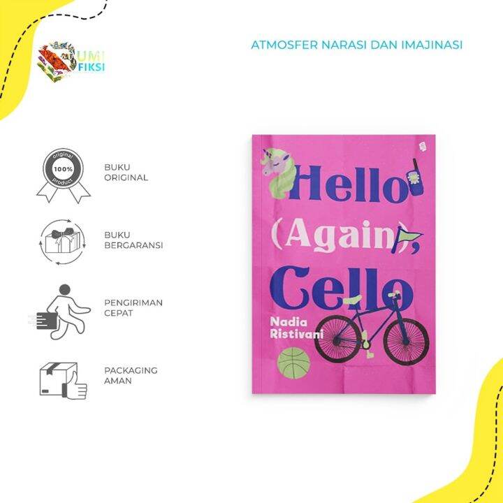 Buku Novel Hello (Again), Cello - Bukune - Nadia Ristivani - Bumi Fiksi ...