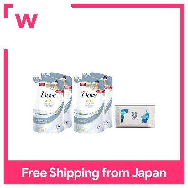 Dove Body Wash Micellar Cleanse Refill 360G x 4 with extra | Lazada PH