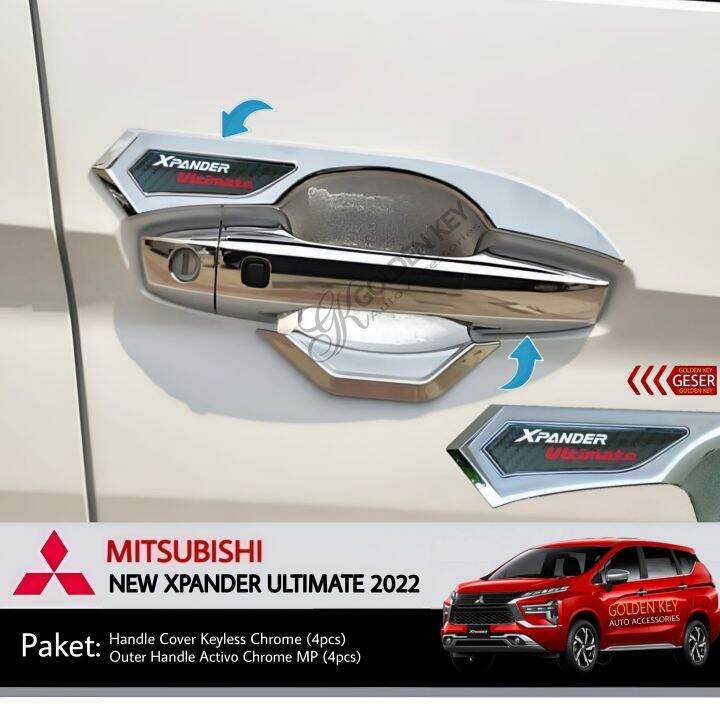 PAKET New Xpander Ultimate 2022 Cover Handle Keyless + Outer Handle ...
