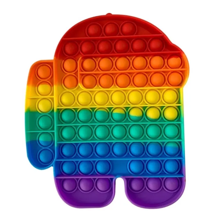 โรงงานขายตรง พร้อมส่ง จากไทย Pop it ป๊อบอิต อมองอัส ขนาด 17x20cm ของ ...