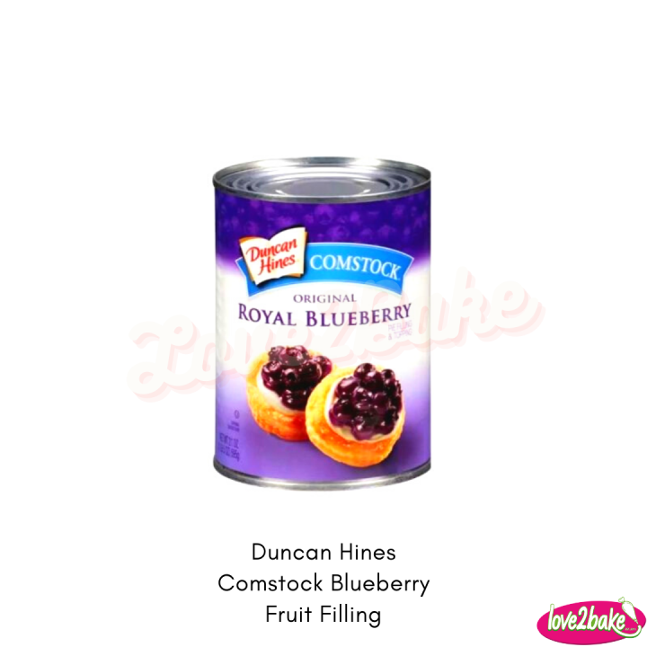 Duncan Hines Comstock Original Royal Blueberry Pie Filling & Topping ...