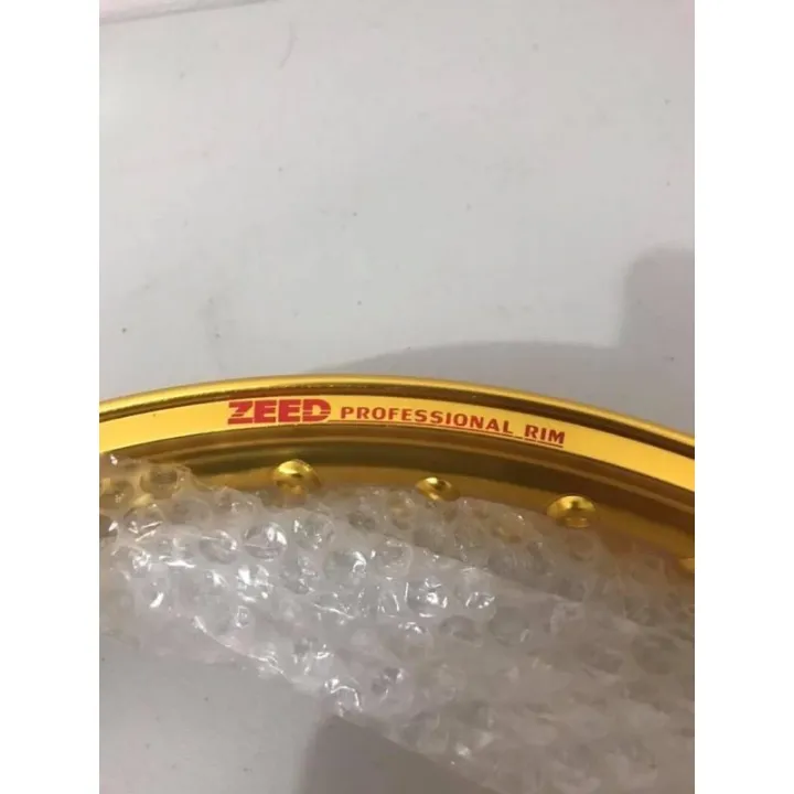 Primary Color Wheel ZEED PROFESSIONAL RIM front 1.4-rear 1.4 SOLD AS ...