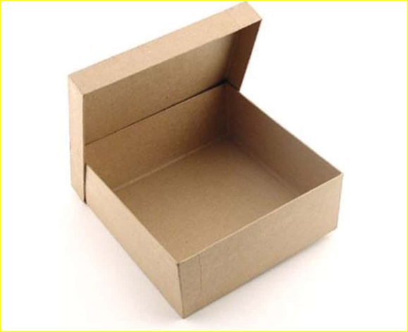 Square hard box brown Craft 6x5x4 inches | Lazada PH
