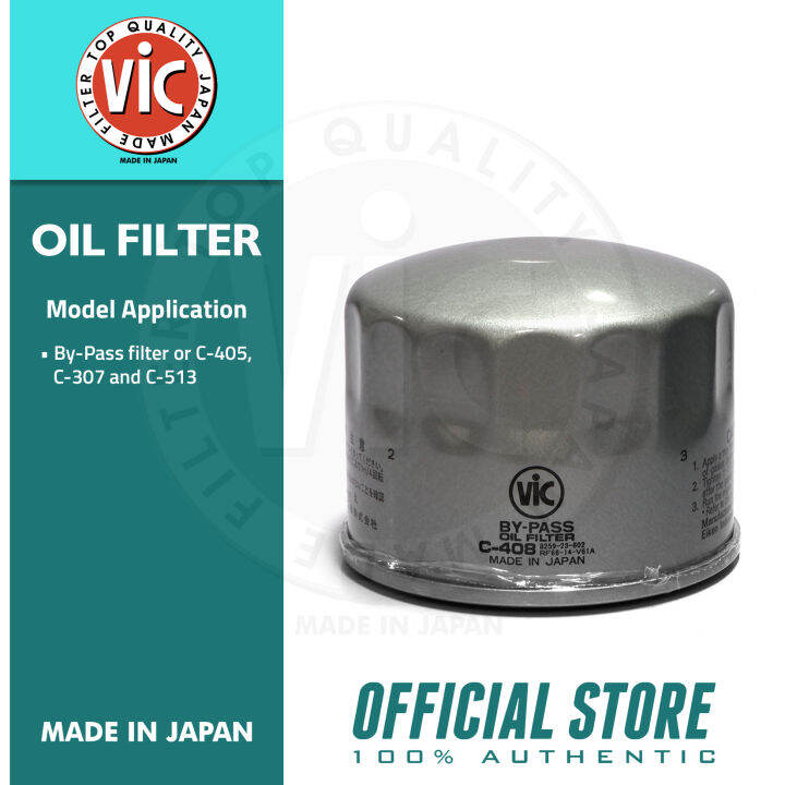 VIC Oil Filter C-408 By-Pass filter or C-405, C-307 and C-513 | Lazada PH