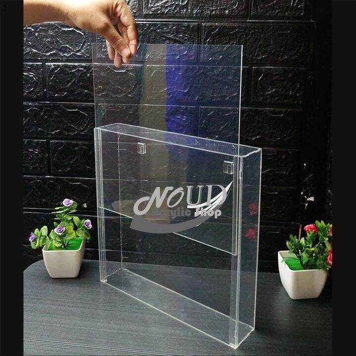 Box akrilik Sliding Mahar / Frame Mahar Akrilik 35x35x6 | Lazada Indonesia