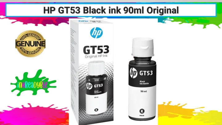 HP GT53 Black ink 90ml Original | Lazada PH