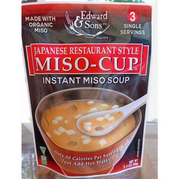Edward & Sons Miso-Cup, Japanese Restaurant Style, 3 Individual ...