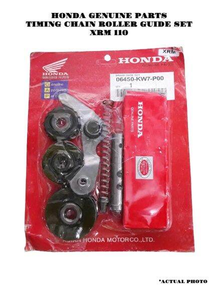 HONDA GENUINE PARTS TIMING CHAIN ROLLER GUIDE SET MOEL: XRM 110 | Lazada PH