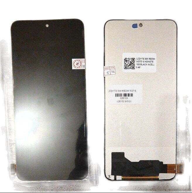 LCD REDMI NOTE 10 4G/NOTE 10S FULLSET TOUCHSCREEN BLACK INCELL | Lazada ...