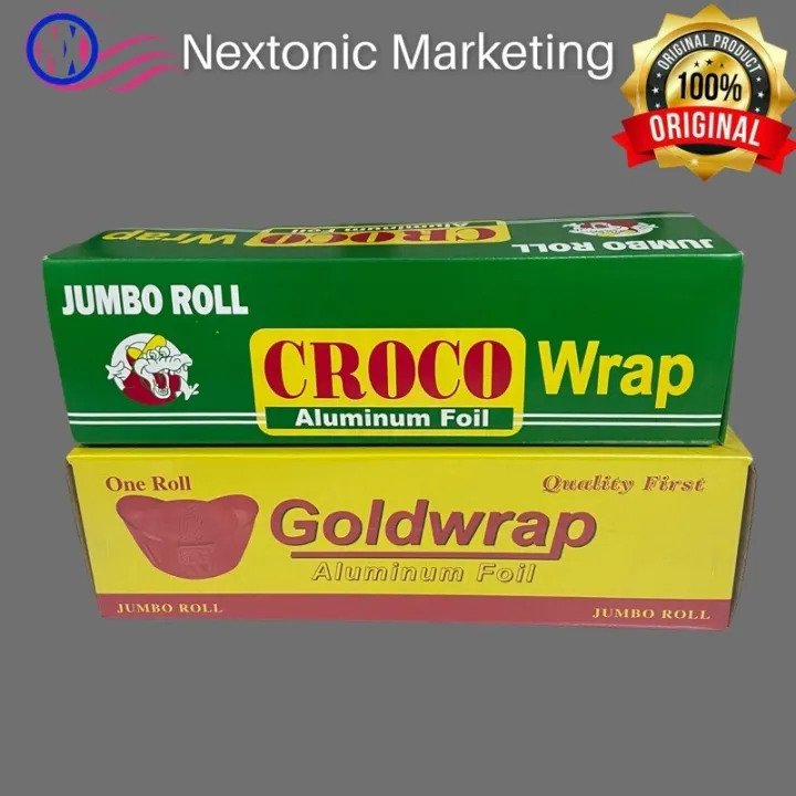 Aluminum Foil Jumbo Croco/Goldwrap Brand | Lazada PH